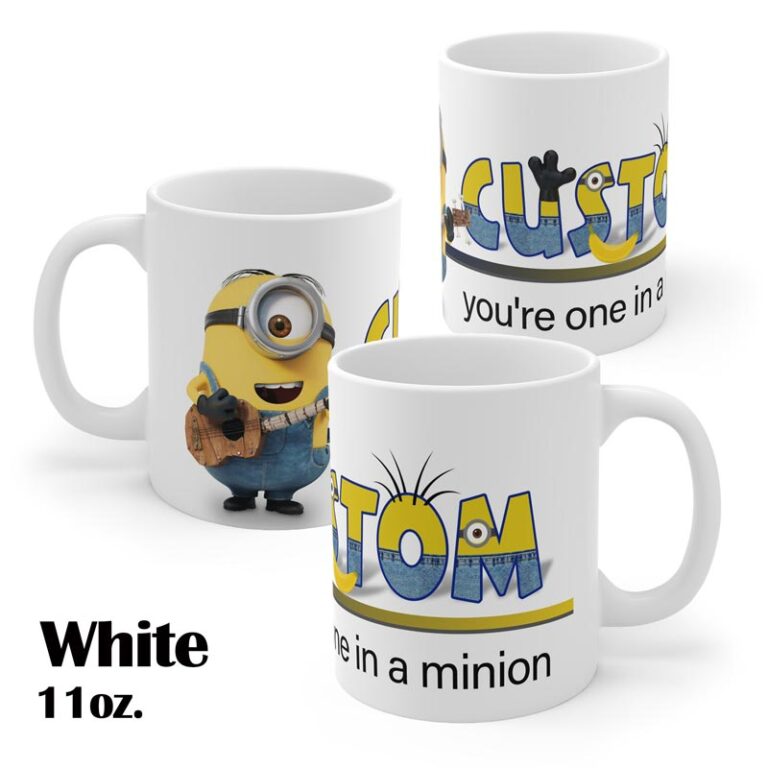 Personalized Minions Mug with Name - Designs4Celebrate