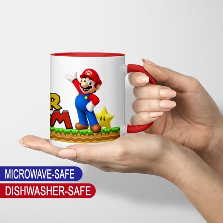 Custom Super Mario Logo with Free Banner - Digital File - Designs4Celebrate