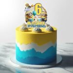 Custom Minions Printable Cake Topper - Designs4Celebrate