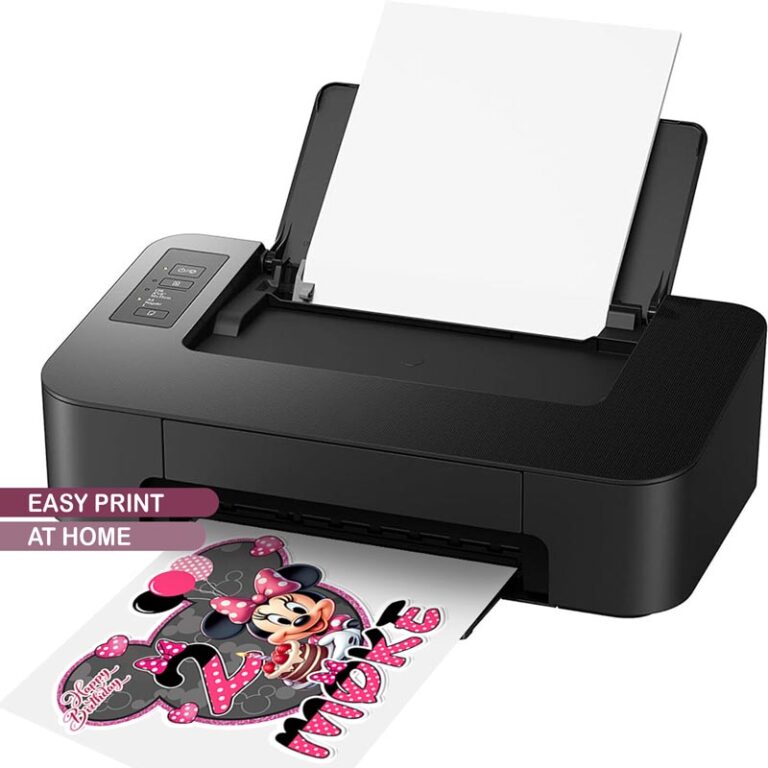 Custom Minnie Mouse Cake Topper Printable - Designs4Celebrate