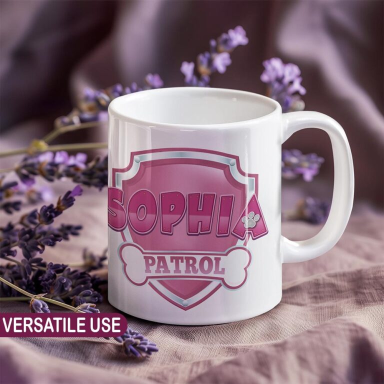 Personalized Pink Paw Patrol Logo - Designs4Celebrate